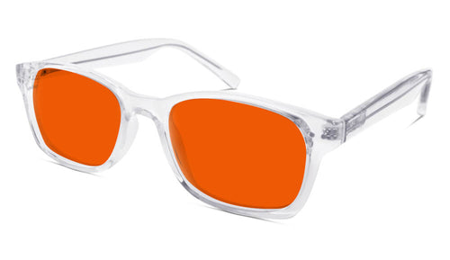 NightFall Blue and Green Light Blocking Glasses - Red Lens | BlockBlueLight