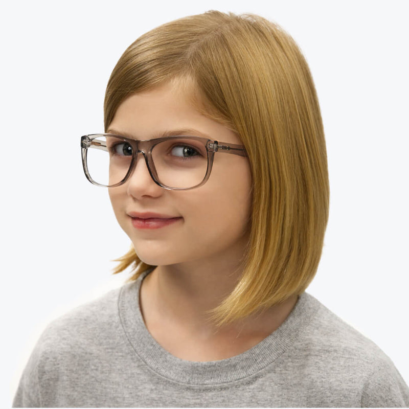 Kids Blue Light Day Glasses - Pearl Grey | BlockBlueLight