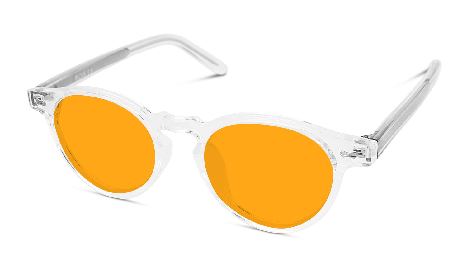 SunDown Oscar Blue Blocking Glasses - Crystal | BlockBlueLight